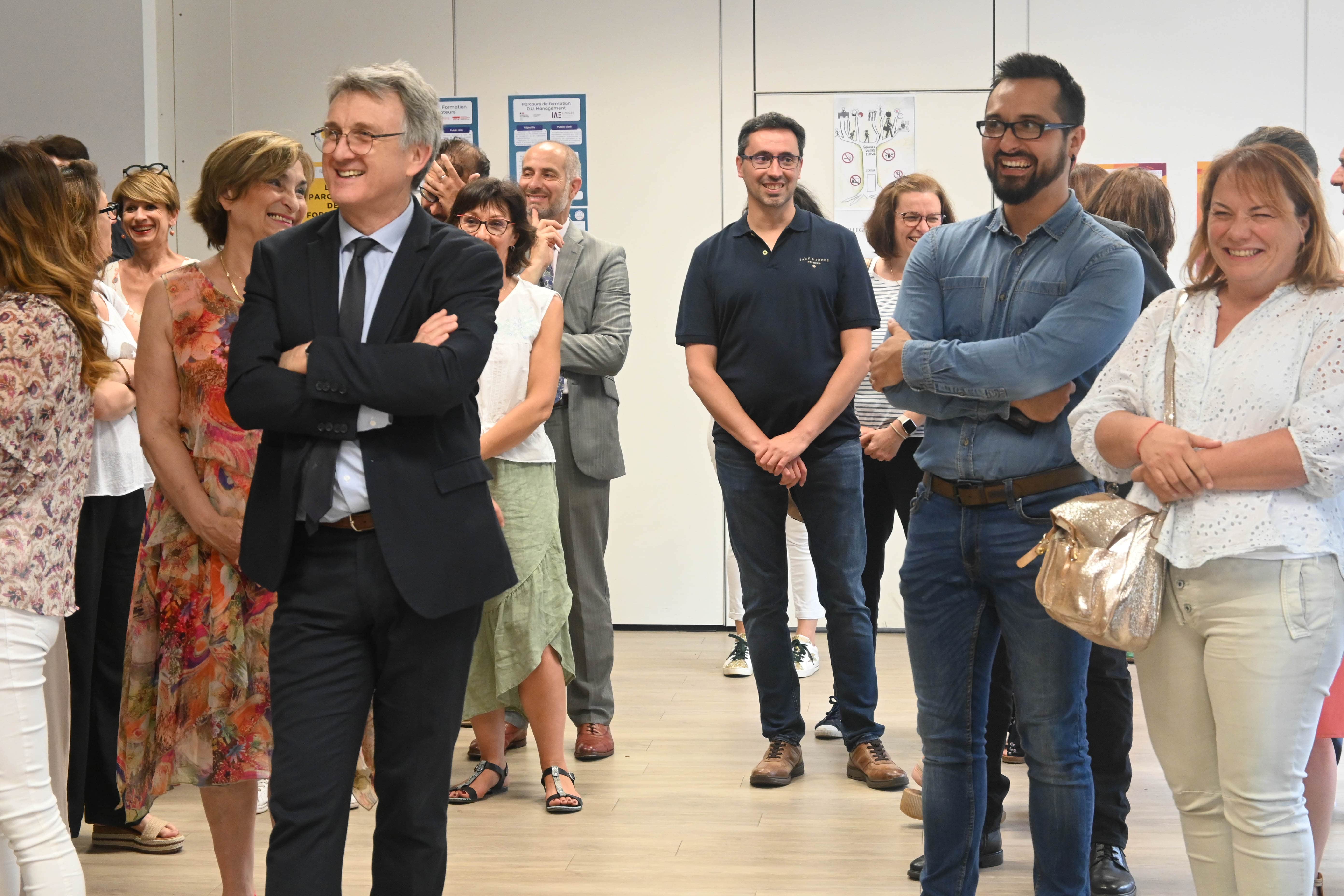 Nouveaux diplômes universitaires de l'EAFC : des personnels du rectorat ...