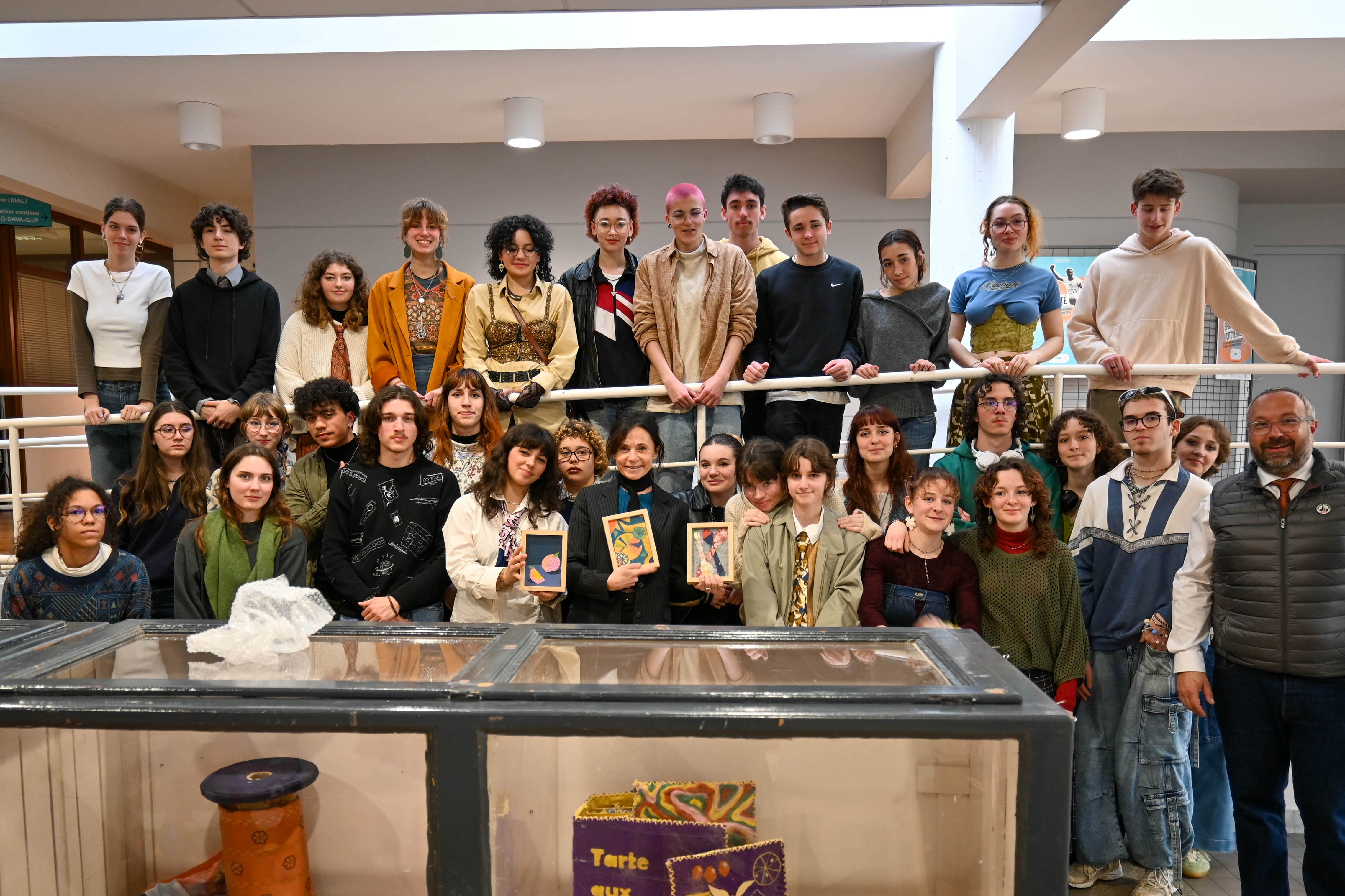 La section design s’expose au rectorat | Académie de Limoges