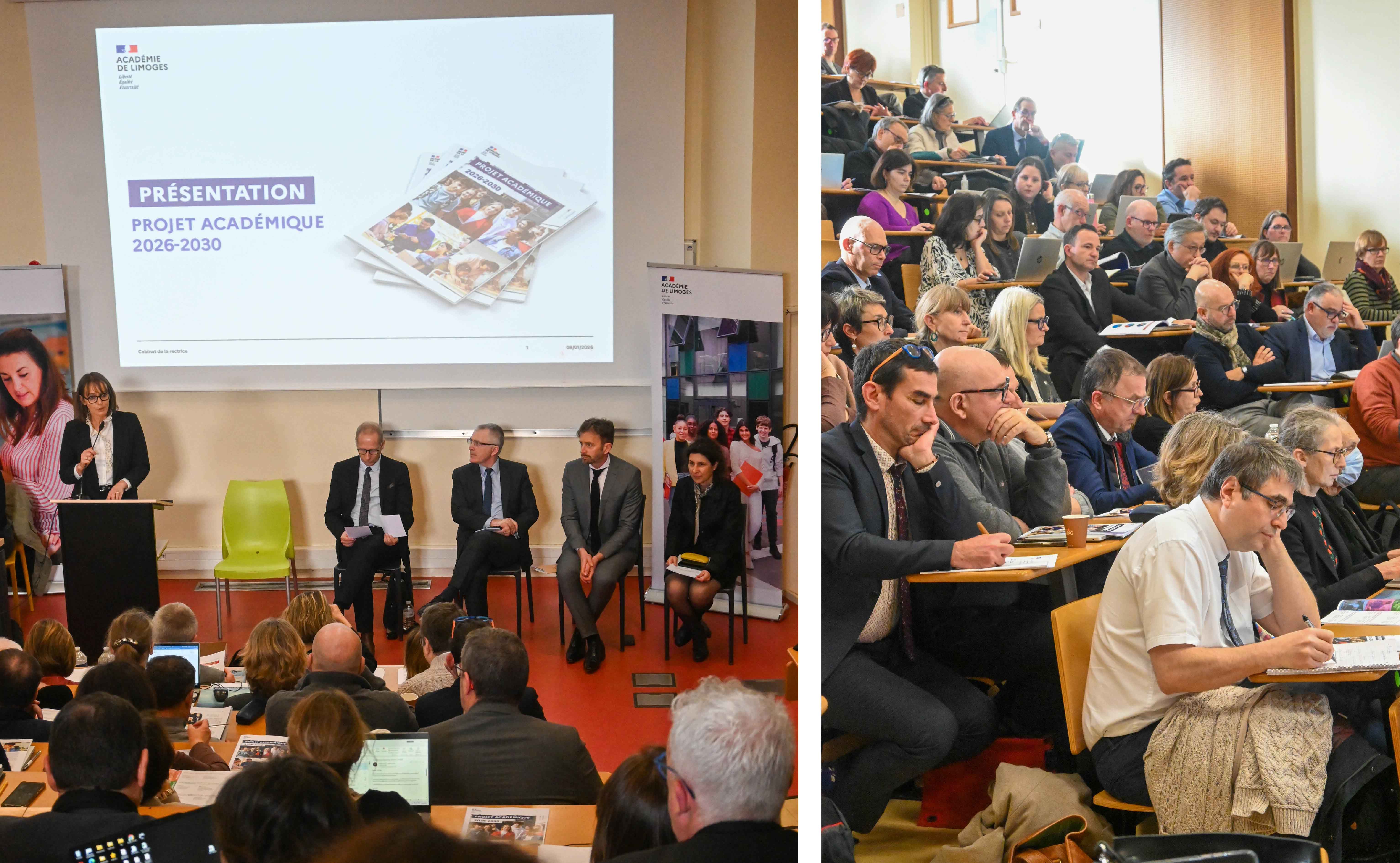 Cérémonie de présentation du projet académique 2026-2030 | Académie de ...
